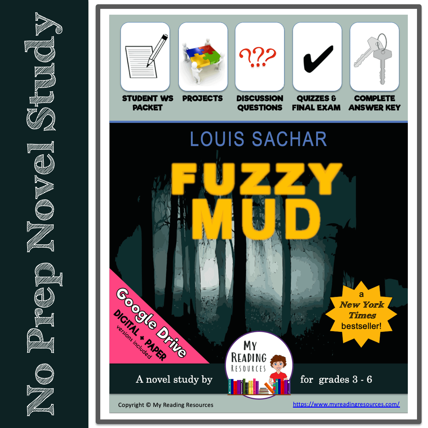 Fuzzy Mud Novel Study - My Reading Resources