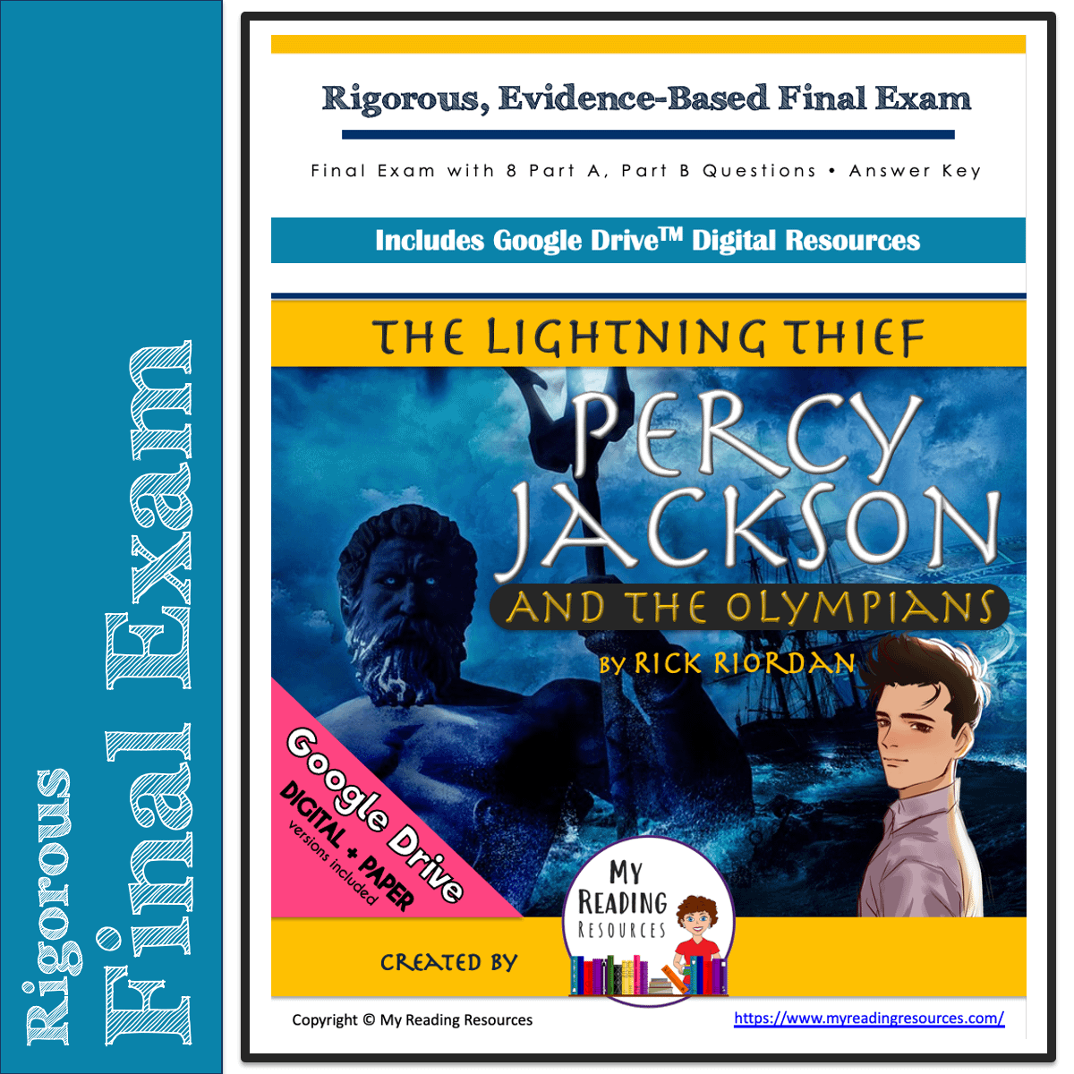 Percy Jackson and the Olympians: The Lightning Thief Final Exam - My ...