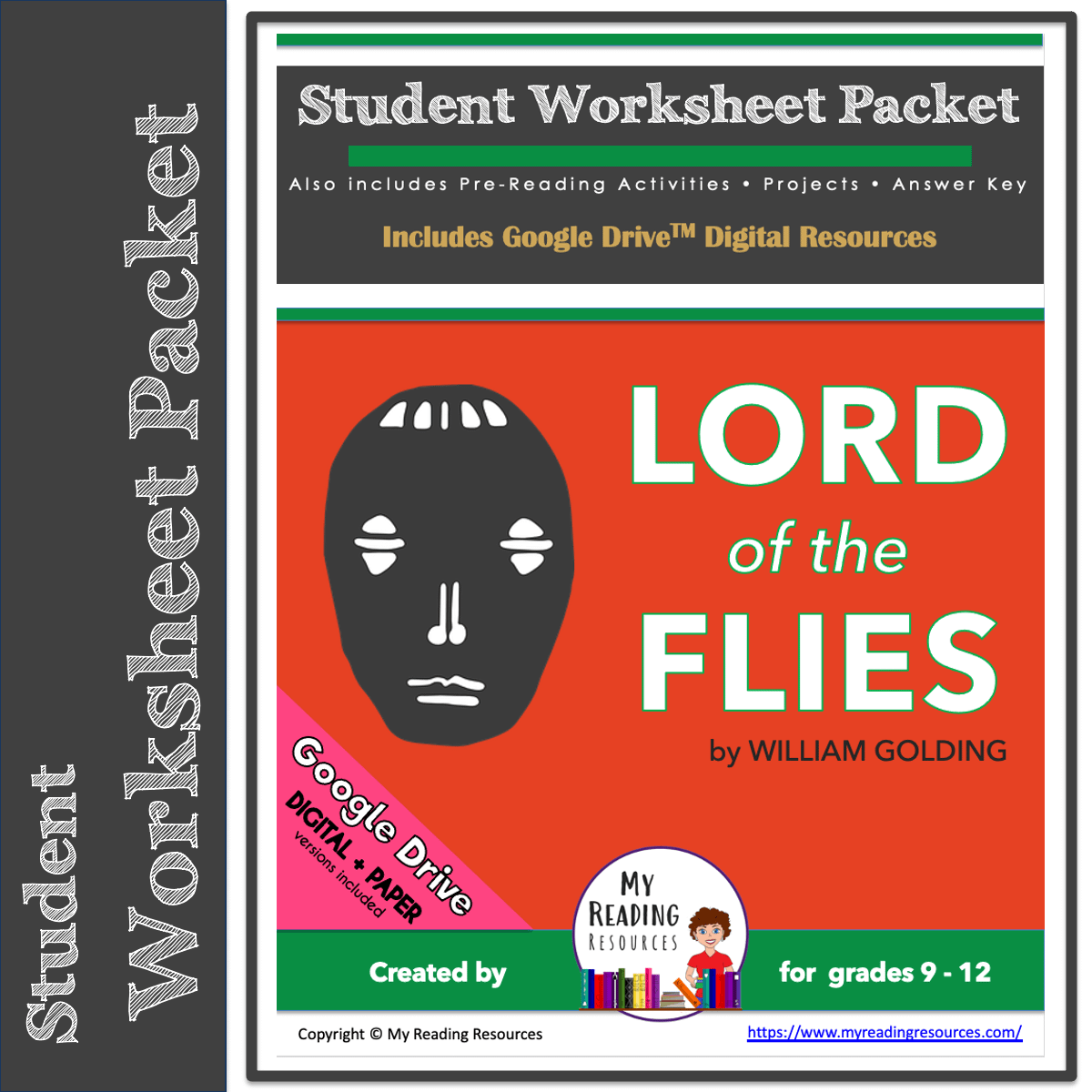 Lord of the Flies Student Worksheet Packet - My Reading Resources