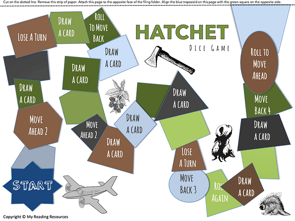 Hatchet Novel Study - My Reading Resources