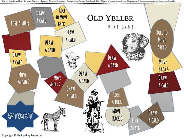 Old Yeller Novel Study - My Reading Resources