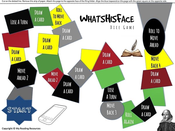 WhatsHisFace Novel Study - My Reading Resources