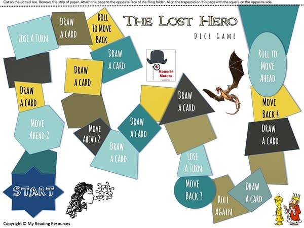 The Lost Hero Novel Study - My Reading Resources