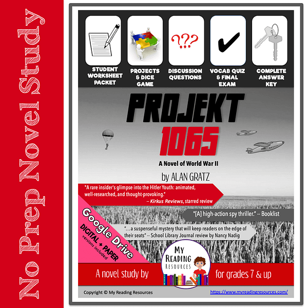 Projekt 1065 Novel Study - My Reading Resources