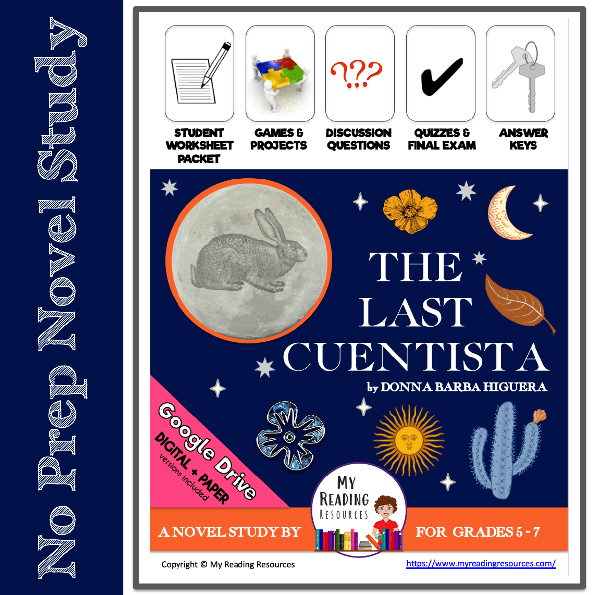 The Last Cuentista Novel Study - My Reading Resources