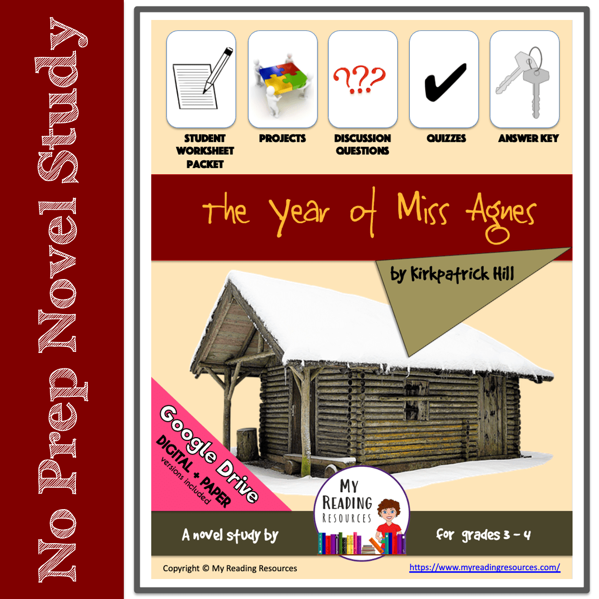 The Year of Miss Agnes Novel Study - My Reading Resources