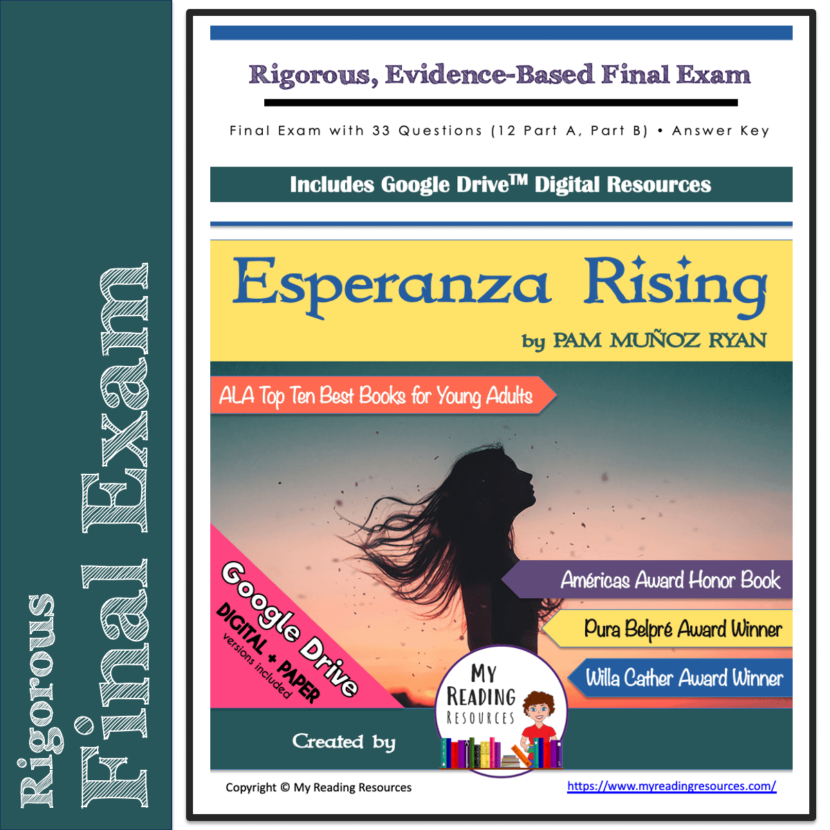 Esperanza Rising Final Exam - My Reading Resources