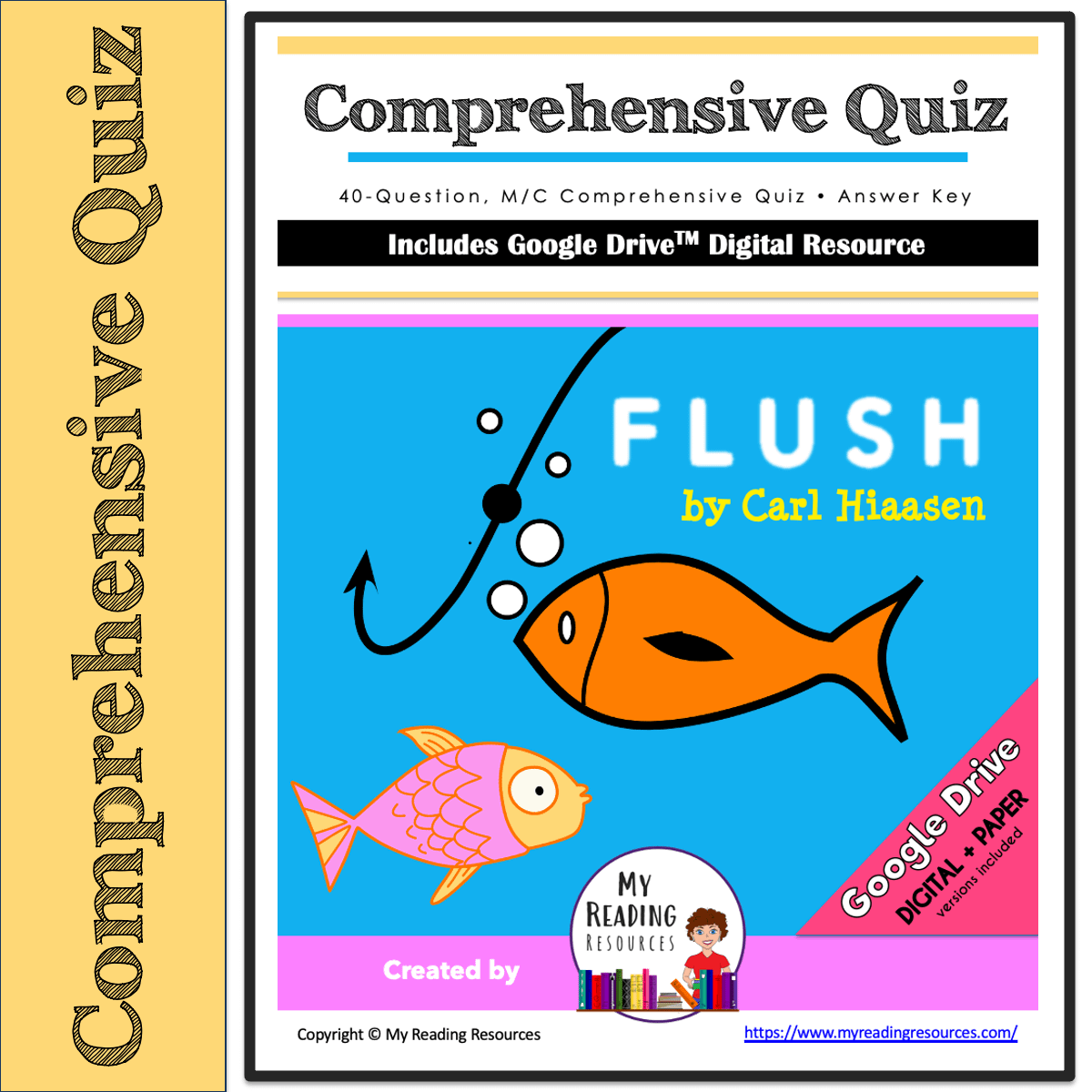 Flush Comprehensive Quiz - My Reading Resources