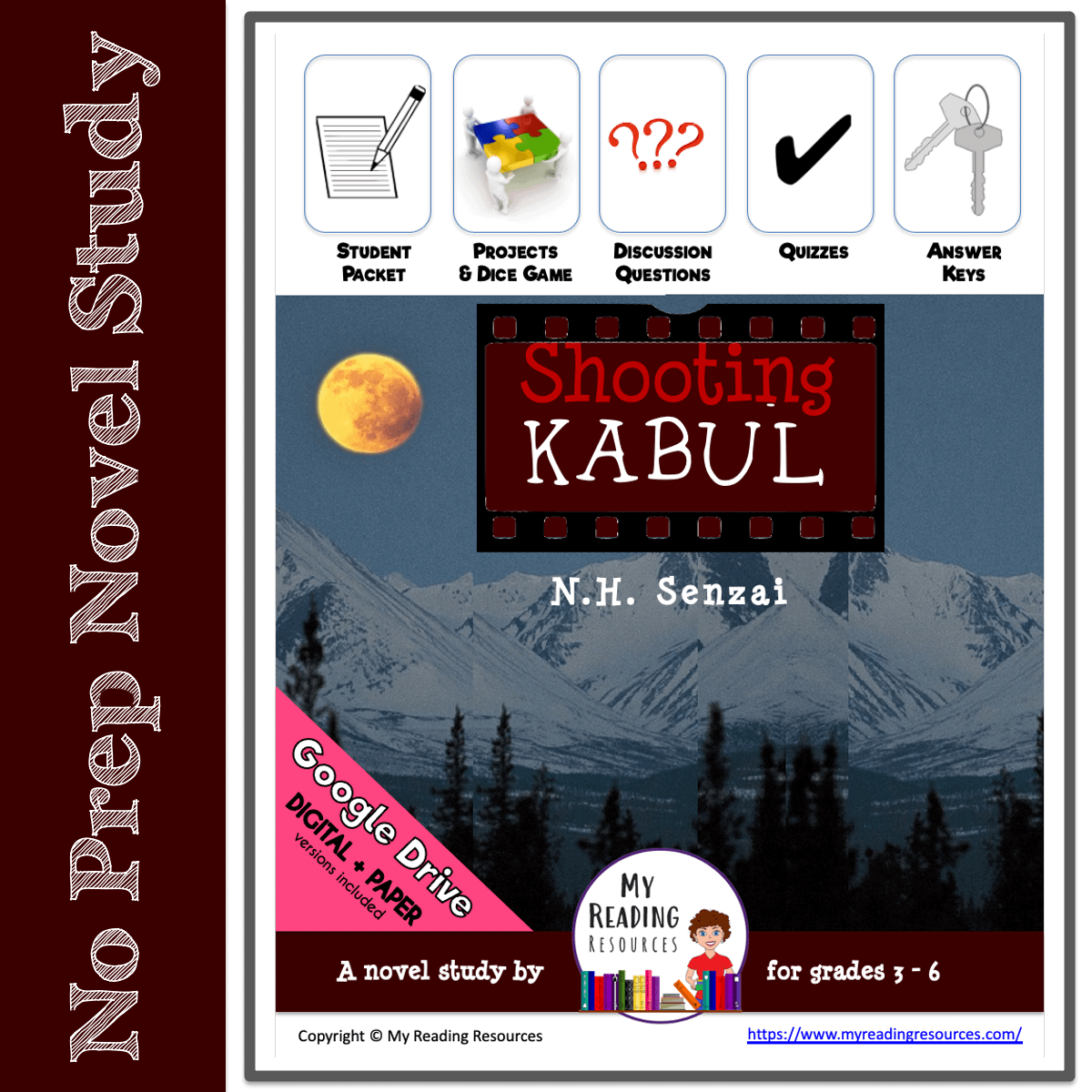 Shooting Kabul Novel Study - My Reading Resources