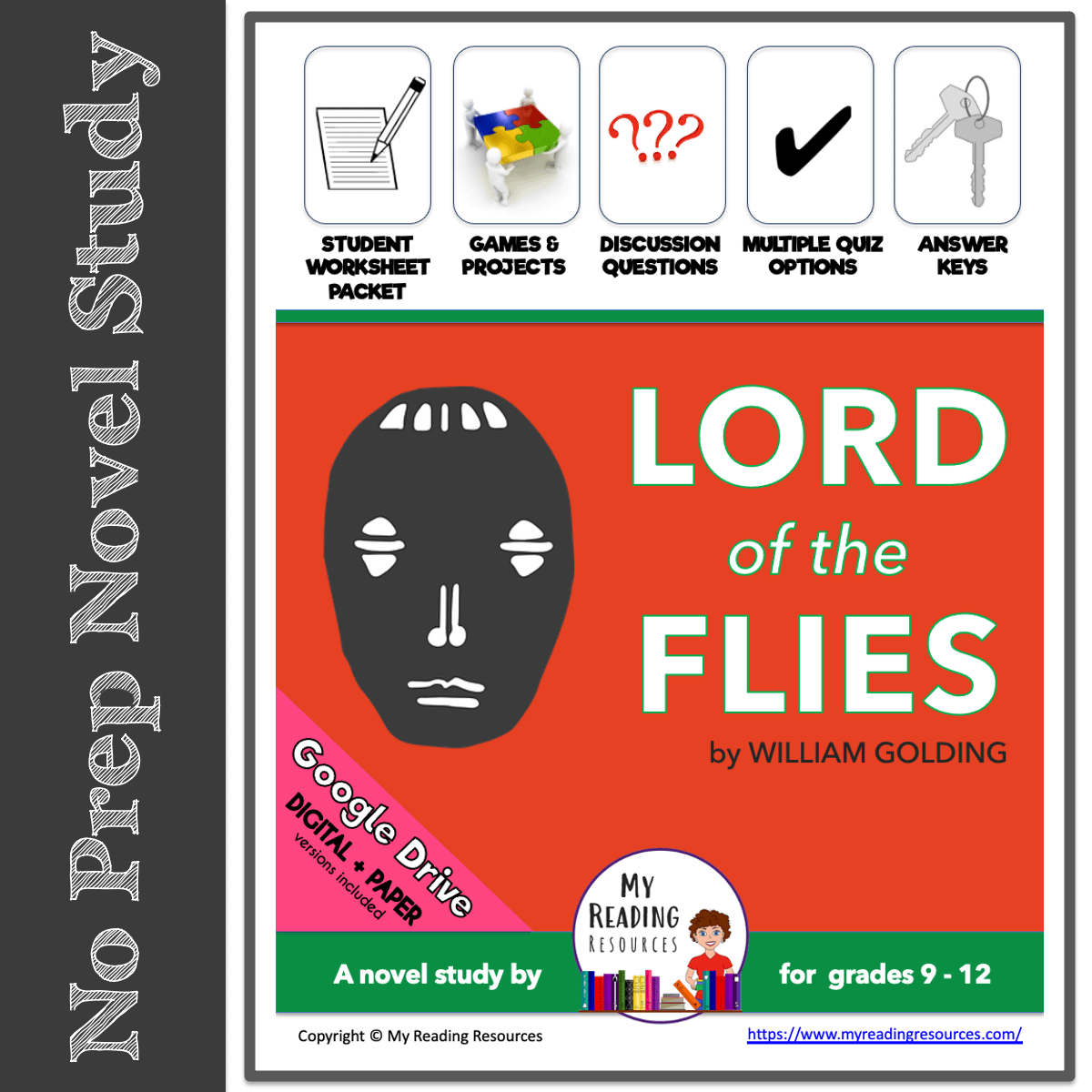 Lord of the Flies Novel Study - My Reading Resources