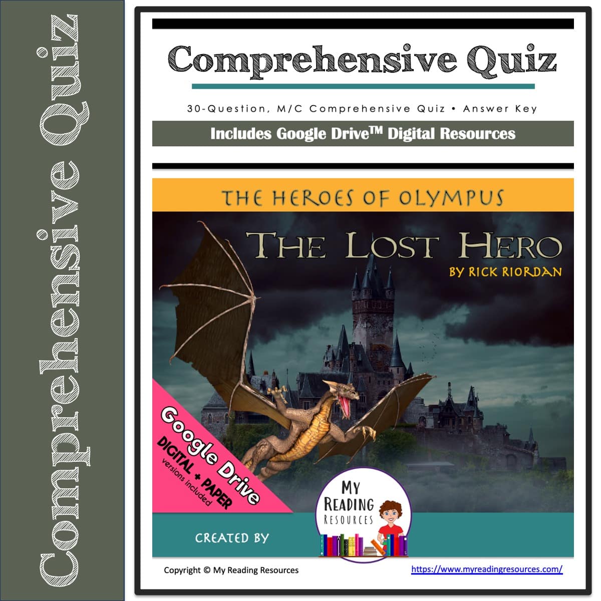 The Lost Hero Comprehensive Quiz - My Reading Resources